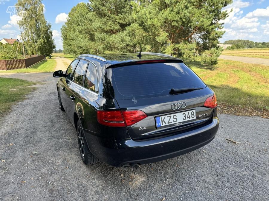Black Audi A4 2009 in Vilkaviskis, with an engine capacity of 2.00 L and mileage of 330 thousand km for 3200 €, photo 6 on AUTOMOTO.COM.LV