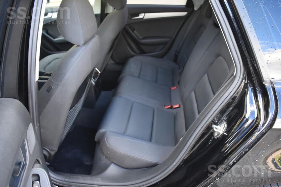 Black Audi A4 2009 in Talsi, with an engine capacity of 2.00 L and mileage of 340 thousand km for 5200 €, photo 9 on AUTOMOTO.COM.LV