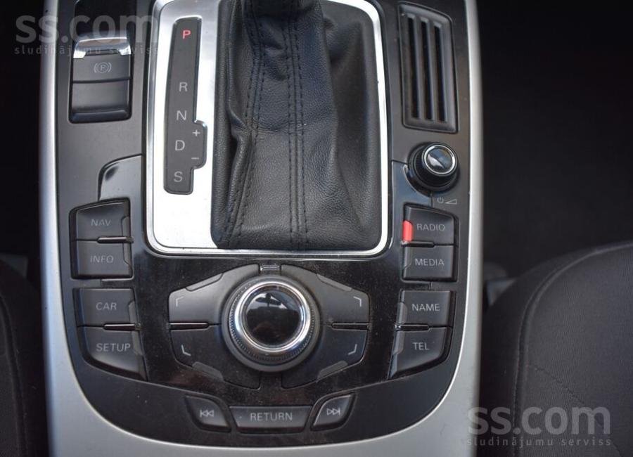 Black Audi A4 2009 in Talsi, with an engine capacity of 2.00 L and mileage of 340 thousand km for 5200 €, photo 14 on AUTOMOTO.COM.LV