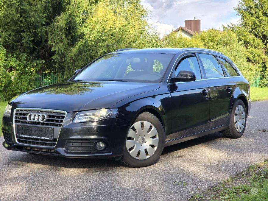 Black Audi A4 2009 in Utena, with an engine capacity of 1.80 L and mileage of 160 thousand km for 3100 €, photo 3 on AUTOMOTO.COM.LV