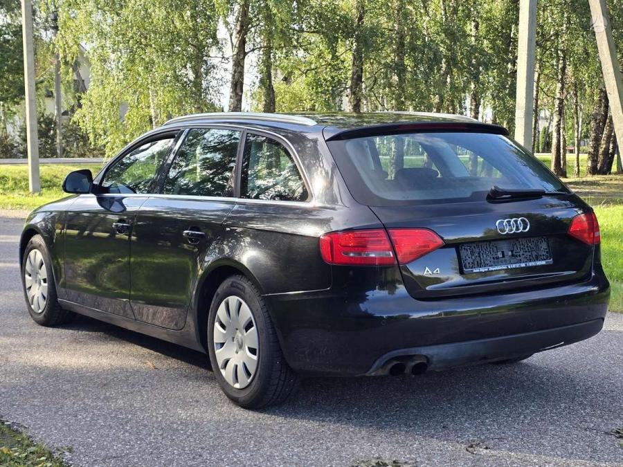 Black Audi A4 2009 in Utena, with an engine capacity of 1.80 L and mileage of 160 thousand km for 3100 €, photo 5 on AUTOMOTO.COM.LV
