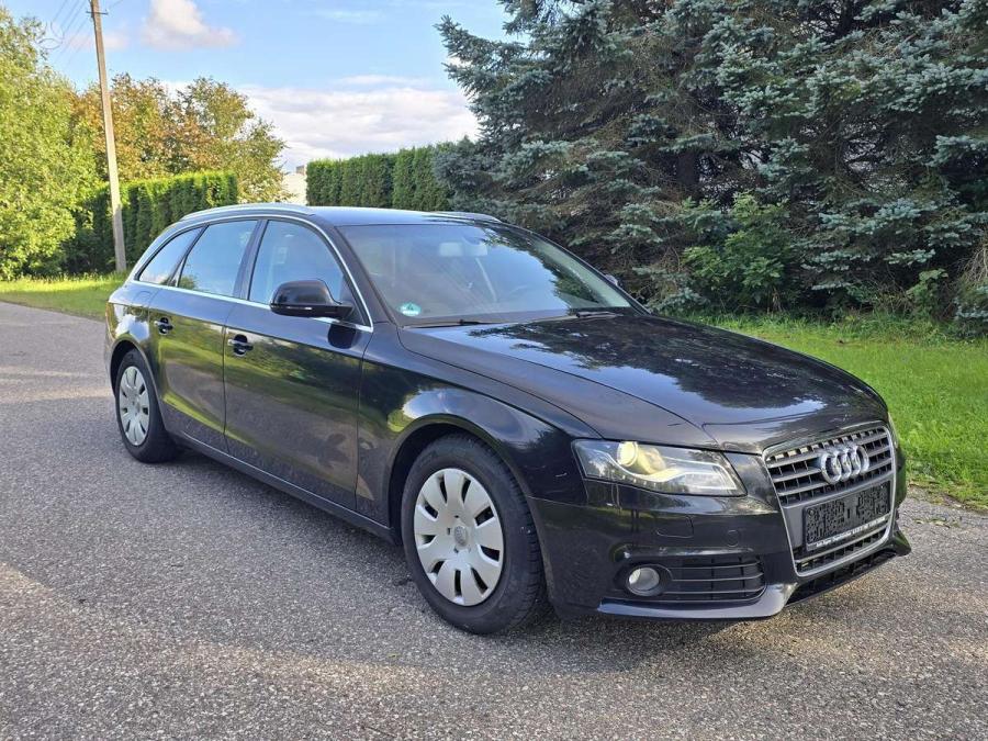 Black Audi A4 2009 in Utena, with an engine capacity of 1.80 L and mileage of 160 thousand km for 3100 €, photo 6 on AUTOMOTO.COM.LV