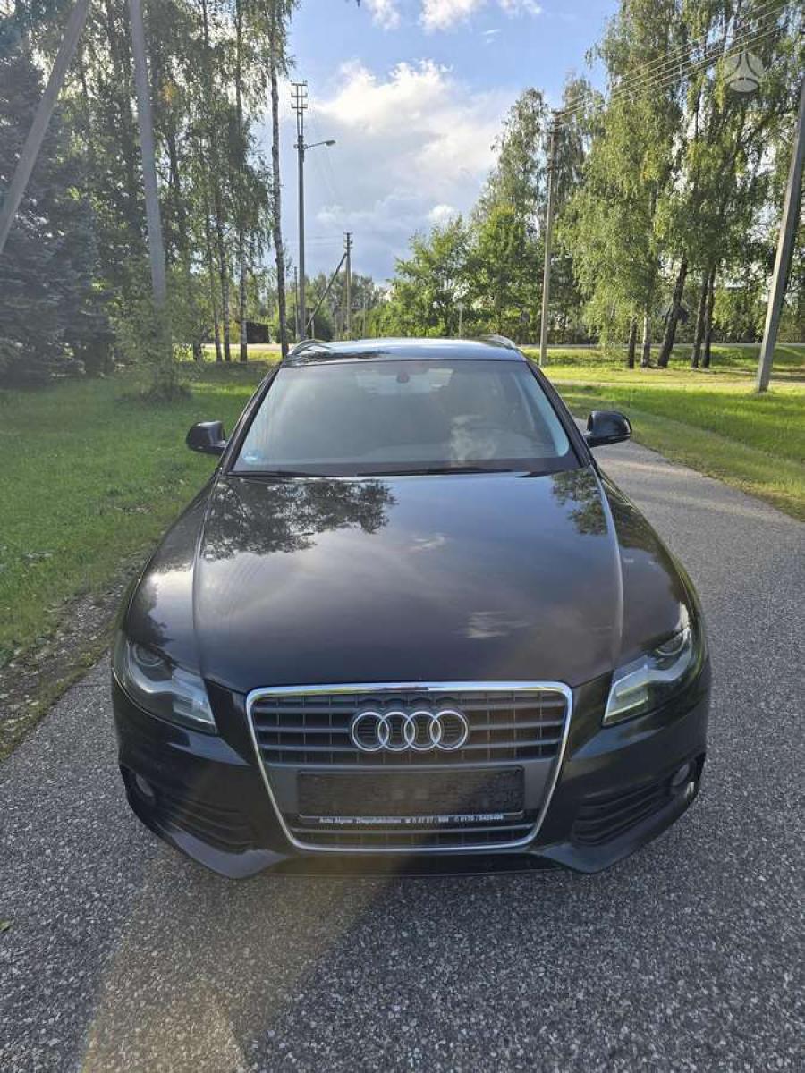 Black Audi A4 2009 in Utena, with an engine capacity of 1.80 L and mileage of 160 thousand km for 3100 €, photo 9 on AUTOMOTO.COM.LV