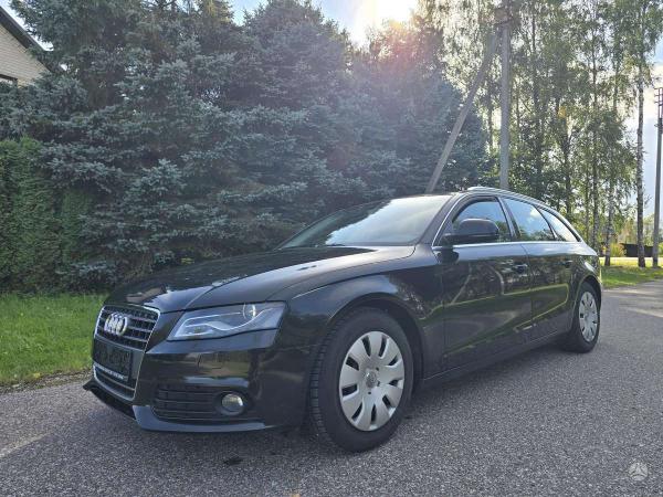 Black Audi A4 2009 in Utena, with an engine capacity of 1.80 L and mileage of 160 thousand km for 3100 €, photo 10 on AUTOMOTO.COM.LV