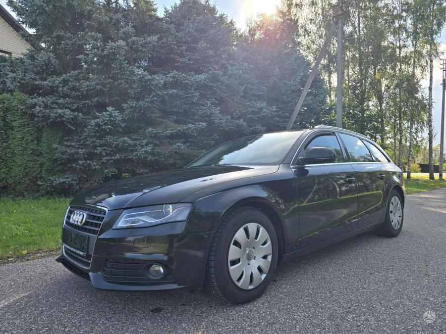 Black Audi A4 2009 in Utena, with an engine capacity of 1.80 L and mileage of 160 thousand km for 3100 €, photo 11 on AUTOMOTO.COM.LV