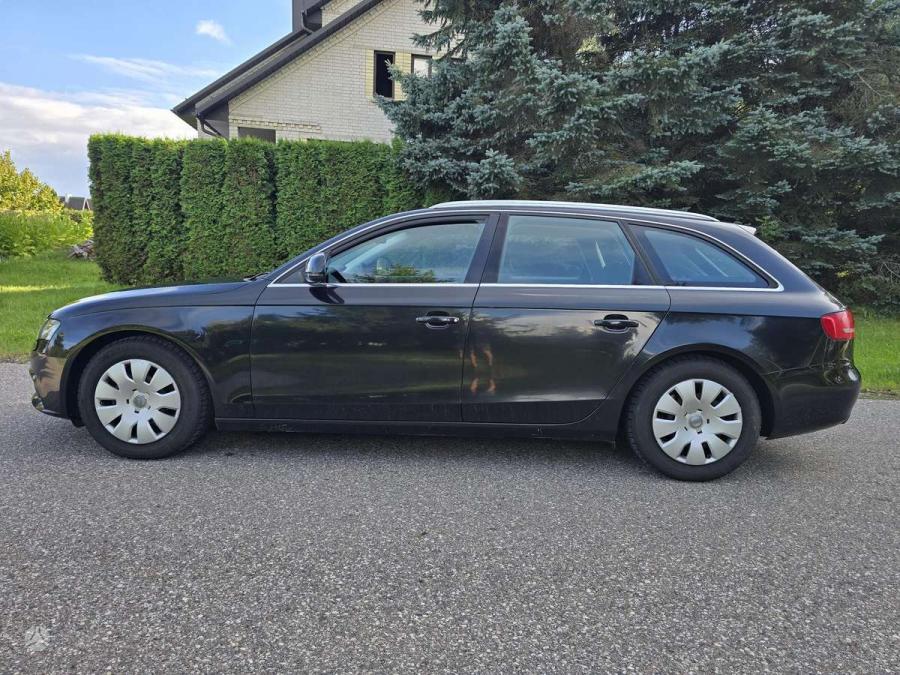 Black Audi A4 2009 in Utena, with an engine capacity of 1.80 L and mileage of 160 thousand km for 3100 €, photo 12 on AUTOMOTO.COM.LV