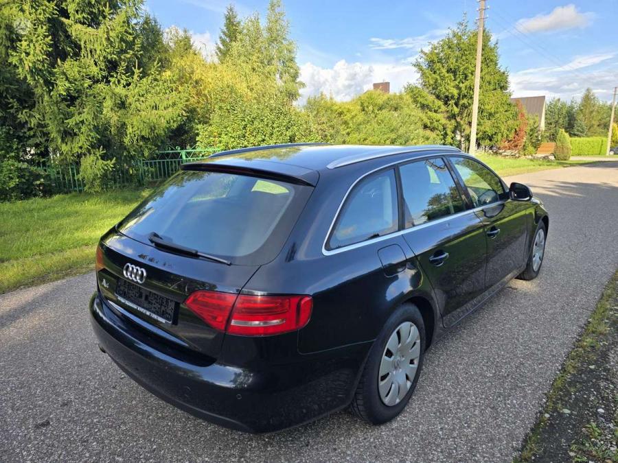 Black Audi A4 2009 in Utena, with an engine capacity of 1.80 L and mileage of 160 thousand km for 3100 €, photo 14 on AUTOMOTO.COM.LV