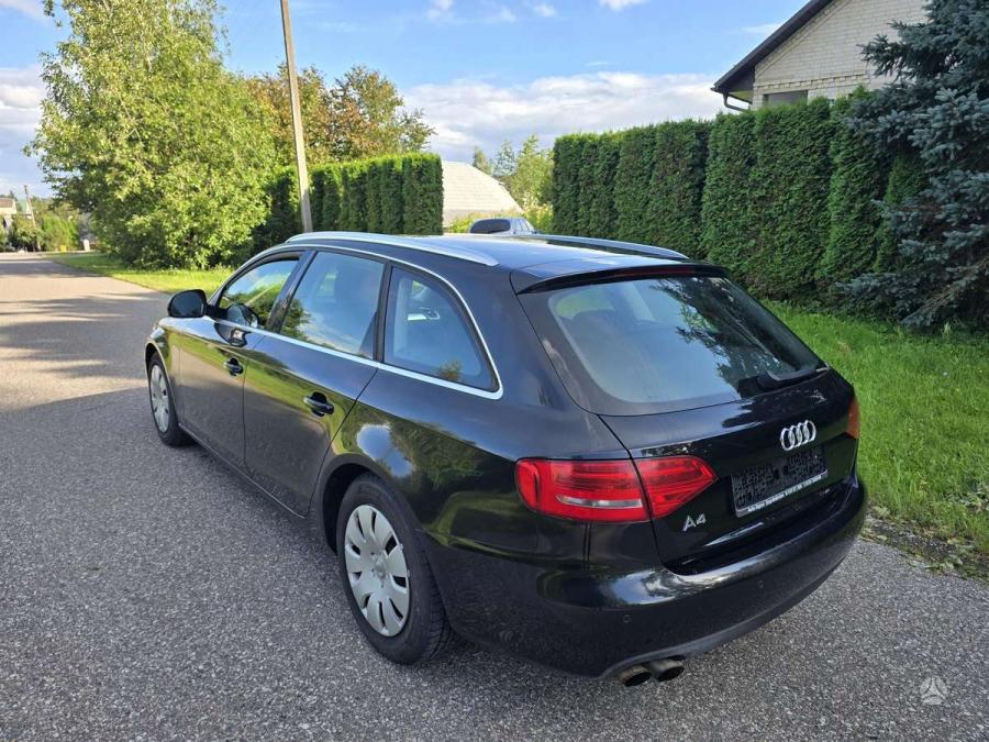 Black Audi A4 2009 in Utena, with an engine capacity of 1.80 L and mileage of 160 thousand km for 3100 €, photo 16 on AUTOMOTO.COM.LV