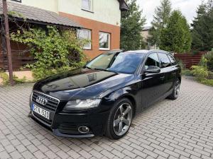 Black Audi A4 2009 in Vilnius, with an engine capacity of 1.97 L and mileage of 431 thousand km for 3700 €, photo  on AUTOMOTO.COM.LV