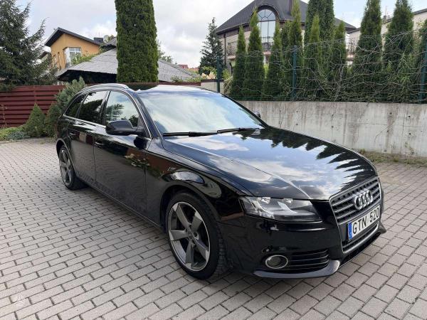 Melns Audi A4 2009 Viļņa, ar dzinēja tilpumu 1.97 L un nobraukumu 431 tūkst. km par 3700 €, foto 3 vietnē AUTOMOTO.COM.LV