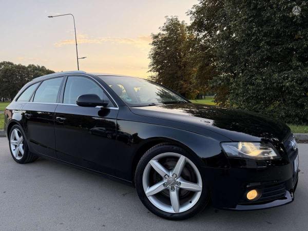 Black Audi A4 2009 in Kaunas, with an engine capacity of 1.97 L and mileage of 297 thousand km for 5750 €, photo 2 on AUTOMOTO.COM.LV
