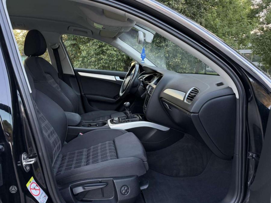 Black Audi A4 2009 in Kaunas, with an engine capacity of 1.97 L and mileage of 297 thousand km for 5750 €, photo 11 on AUTOMOTO.COM.LV