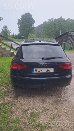 Black Audi A4 2009 in Aluksne, with an engine capacity of 2.00 L and mileage of 299 thousand km for 5500 €, photo 6 on AUTOMOTO.COM.LV