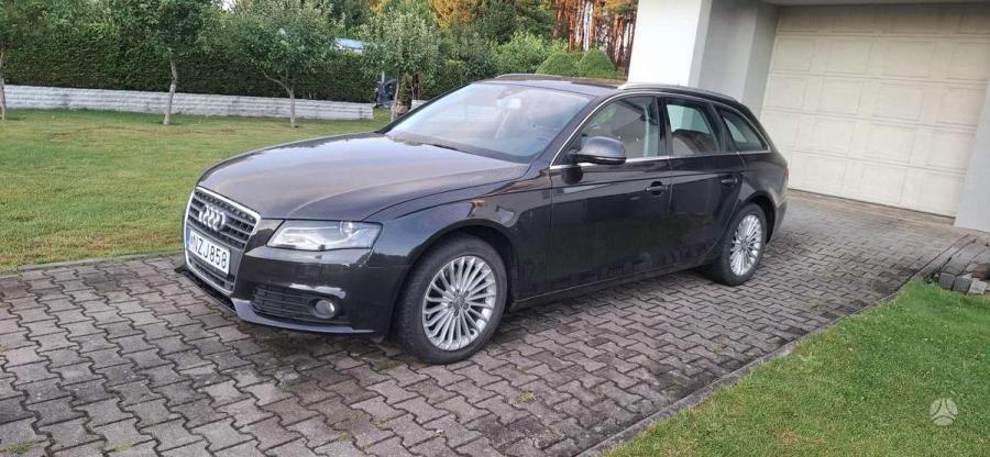 Melns Audi A4 2009 Ukmergė, ar dzinēja tilpumu 1.97 L un nobraukumu 261 tūkst. km par 7300 €, foto 1 vietnē AUTOMOTO.COM.LV