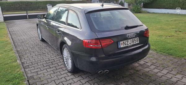 Black Audi A4 2009 in Ukmerge, with an engine capacity of 1.97 L and mileage of 261 thousand km for 7300 €, photo 5 on AUTOMOTO.COM.LV