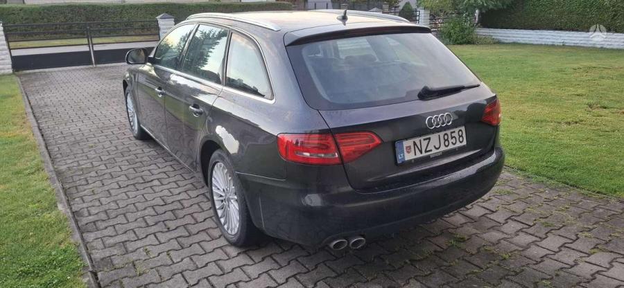 Melns Audi A4 2009 Ukmergė, ar dzinēja tilpumu 1.97 L un nobraukumu 261 tūkst. km par 7300 €, foto 5 vietnē AUTOMOTO.COM.LV