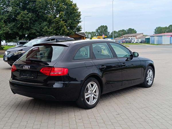 Black Audi A4 2009 in Kretinga, with an engine capacity of 1.99 L and mileage of 269 thousand km for 5999 €, photo 7 on AUTOMOTO.COM.LV
