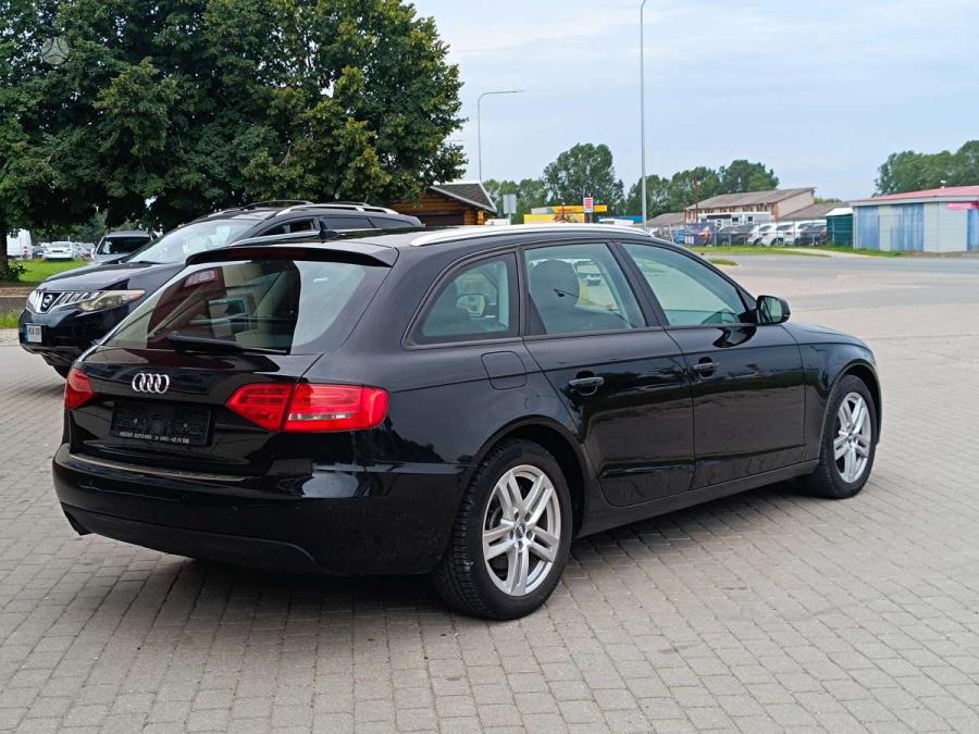 Black Audi A4 2009 in Kretinga, with an engine capacity of 1.99 L and mileage of 269 thousand km for 5999 €, photo 7 on AUTOMOTO.COM.LV