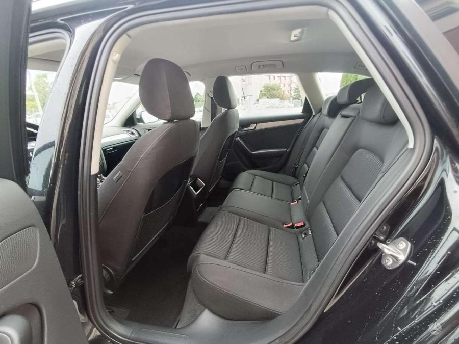 Black Audi A4 2009 in Kretinga, with an engine capacity of 1.99 L and mileage of 269 thousand km for 5999 €, photo 13 on AUTOMOTO.COM.LV