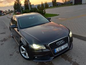 Black Audi A4 2009 in Kaunas, with an engine capacity of 2.00 L and mileage of 315 thousand km for 4350 €, photo 8 on AUTOMOTO.COM.LV