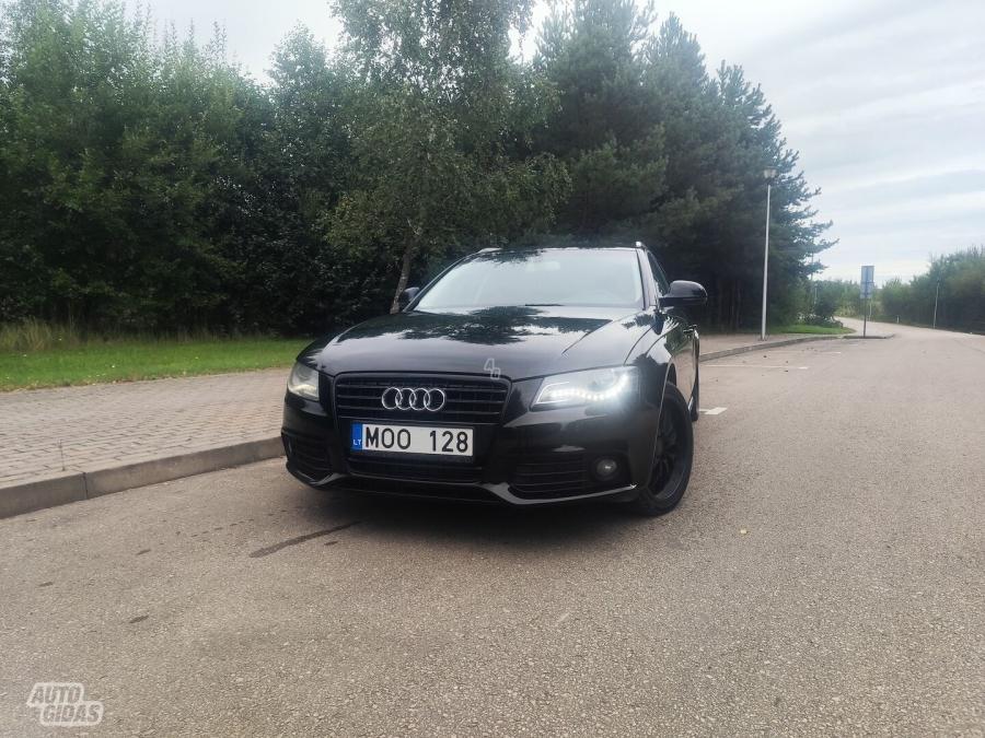 Black Audi A4 2009 in Kretinga, with an engine capacity of 2.00 L and mileage of 276 thousand km for 4000 €, photo 1 on AUTOMOTO.COM.LV