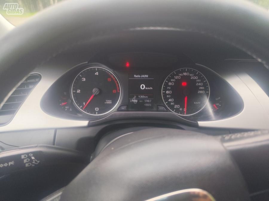 Black Audi A4 2009 in Kretinga, with an engine capacity of 2.00 L and mileage of 276 thousand km for 4000 €, photo 9 on AUTOMOTO.COM.LV