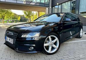 Black Audi A4 2009 in Kaunas, with an engine capacity of 2.00 L and mileage of 270 thousand km for 4900 €, photo  on AUTOMOTO.COM.LV