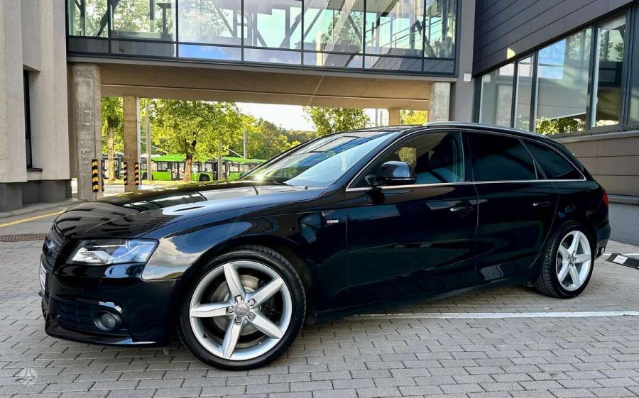 Black Audi A4 2009 in Kaunas, with an engine capacity of 2.00 L and mileage of 270 thousand km for 4900 €, photo 3 on AUTOMOTO.COM.LV
