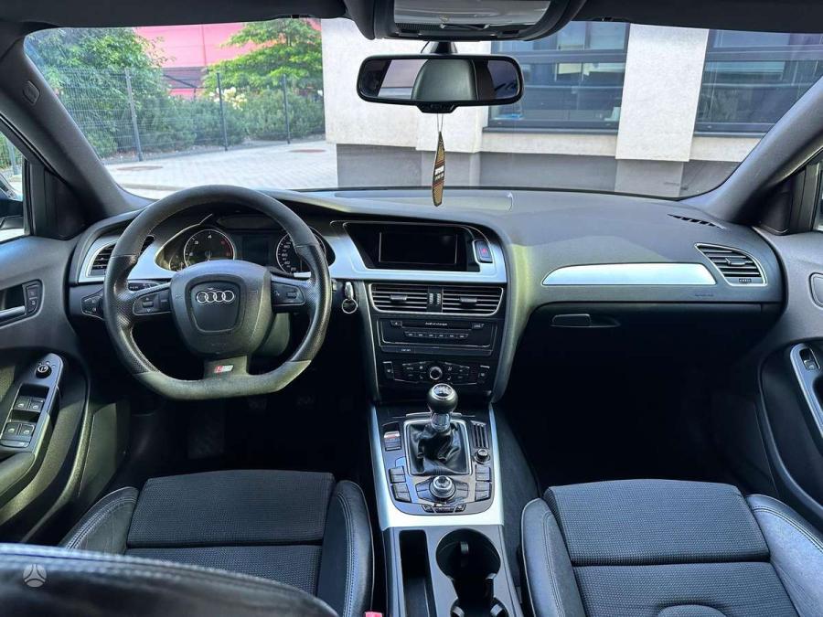 Black Audi A4 2009 in Kaunas, with an engine capacity of 2.00 L and mileage of 270 thousand km for 4900 €, photo 17 on AUTOMOTO.COM.LV