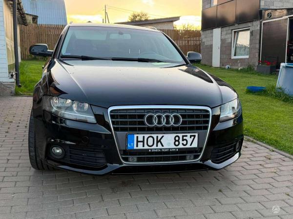 Ауди А4 2009 в Вильнюс на AUTOMOTO.COM.LV Черный Ауди А4 2009 в Вильнюс, объемом двигателя 2.00 л и пробегом 290 тыс. км за 4200 €, фото 1 на AUTOMOTO.COM.LV