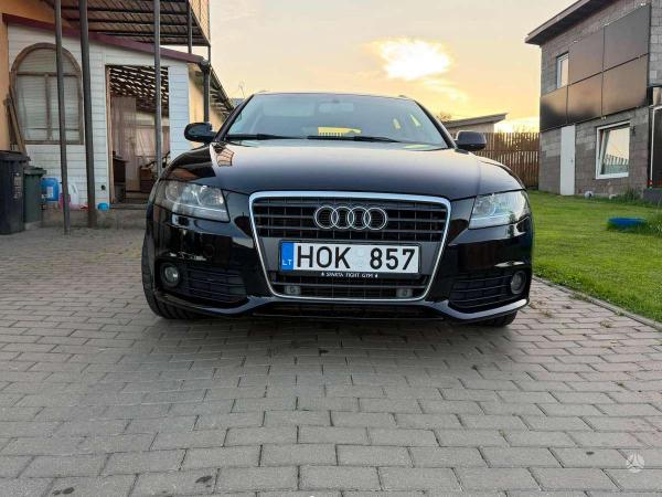 Ауди А4 2009 в Вильнюс на AUTOMOTO.COM.LV Черный Ауди А4 2009 в Вильнюс, объемом двигателя 2.00 л и пробегом 290 тыс. км за 4200 €, фото 3 на AUTOMOTO.COM.LV
