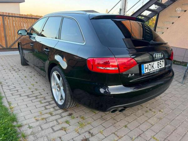 Ауди А4 2009 в Вильнюс на AUTOMOTO.COM.LV Черный Ауди А4 2009 в Вильнюс, объемом двигателя 2.00 л и пробегом 290 тыс. км за 4200 €, фото 11 на AUTOMOTO.COM.LV