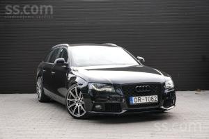 Black Audi A4 2009 in Riga, with an engine capacity of 2.00 L and mileage of 320 thousand km for 6290 €, photo 3 on AUTOMOTO.COM.LV