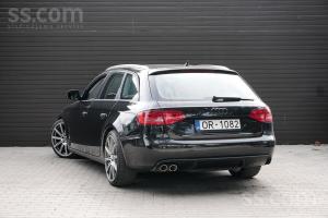 Black Audi A4 2009 in Riga, with an engine capacity of 2.00 L and mileage of 320 thousand km for 6290 €, photo 4 on AUTOMOTO.COM.LV