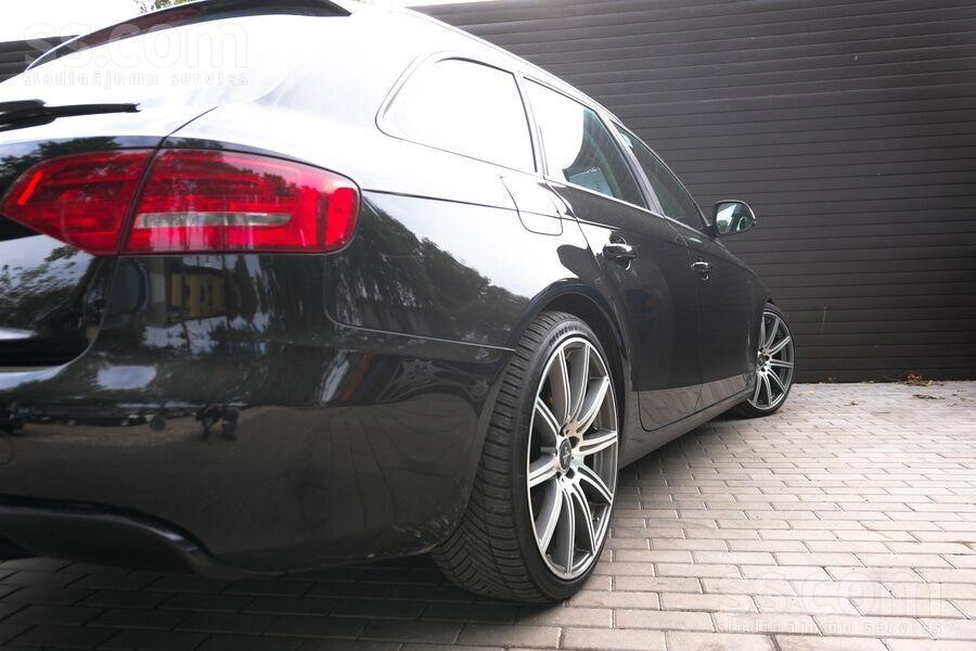 Black Audi A4 2009 in Riga, with an engine capacity of 2.00 L and mileage of 320 thousand km for 6290 €, photo 9 on AUTOMOTO.COM.LV