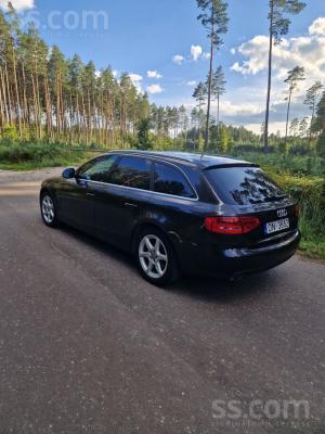 Black Audi A4 2009 in Riga, with an engine capacity of 2.00 L and mileage of 205 thousand km for 6950 €, photo 5 on AUTOMOTO.COM.LV