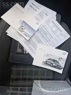 Black Audi A4 2009 in Riga, with an engine capacity of 2.00 L and mileage of 205 thousand km for 6950 €, photo 11 on AUTOMOTO.COM.LV