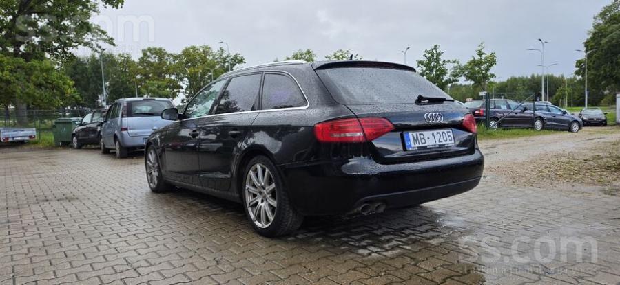 Melns Audi A4 2009 Valmiera, ar dzinēja tilpumu 2.00 L un nobraukumu 340 tūkst. km par 3750 €, foto 6 vietnē AUTOMOTO.COM.LV
