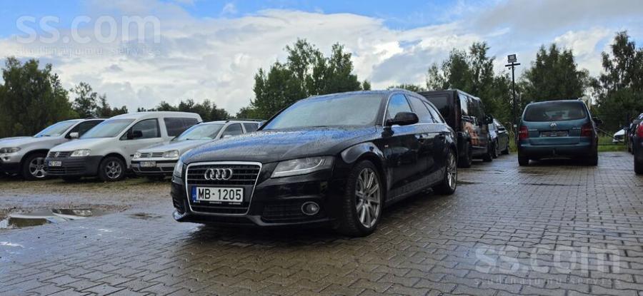 Melns Audi A4 2009 Valmiera, ar dzinēja tilpumu 2.00 L un nobraukumu 340 tūkst. km par 3750 €, foto 8 vietnē AUTOMOTO.COM.LV