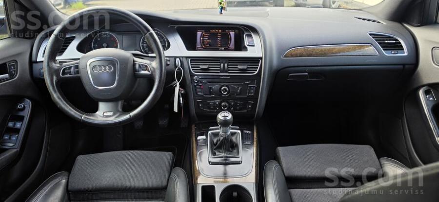 Melns Audi A4 2009 Valmiera, ar dzinēja tilpumu 2.00 L un nobraukumu 340 tūkst. km par 3750 €, foto 9 vietnē AUTOMOTO.COM.LV