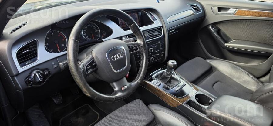 Melns Audi A4 2009 Valmiera, ar dzinēja tilpumu 2.00 L un nobraukumu 340 tūkst. km par 3750 €, foto 10 vietnē AUTOMOTO.COM.LV