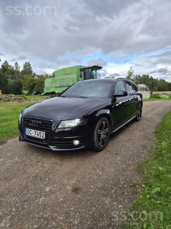 Audi A4 2009 Tukums vietnÄ Melns Audi A4 2009 Tukums, ar dzinÄja tilpumu 2.00 L un nobraukumu 370 tÅ«kst. km par 5300 ā¬, foto 1 vietnÄ AUTOMOTO.COM.LV