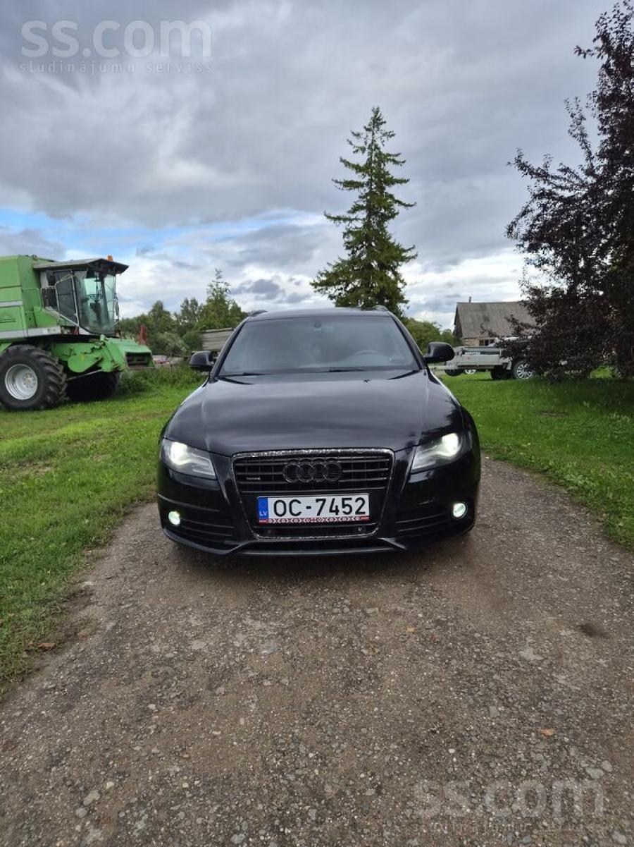 Melns Audi A4 2009 Tukums, ar dzinēja tilpumu 2.00 L un nobraukumu 370 tūkst. km par 5300 €, foto 3 vietnē AUTOMOTO.COM.LV