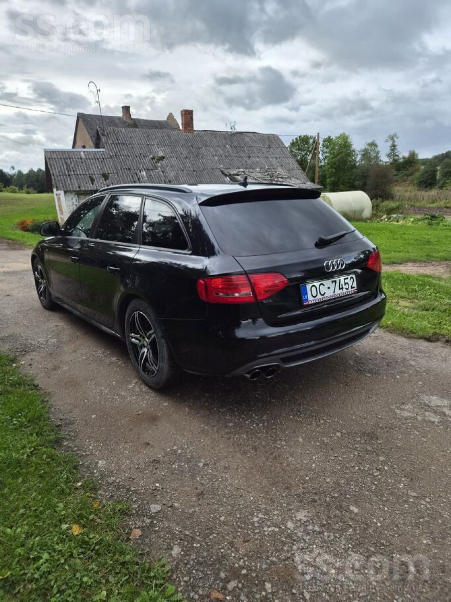 Melns Audi A4 2009 Tukums, ar dzinēja tilpumu 2.00 L un nobraukumu 370 tūkst. km par 5300 €, foto 8 vietnē AUTOMOTO.COM.LV