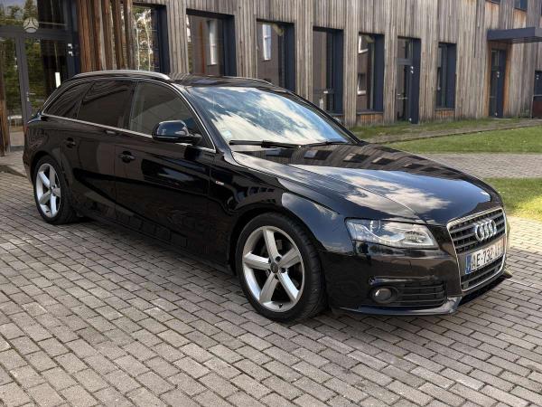 Black Audi A4 2009 in Taurage, with an engine capacity of 1.97 L and mileage of 267 thousand km for 5600 €, photo 1 on AUTOMOTO.COM.LV