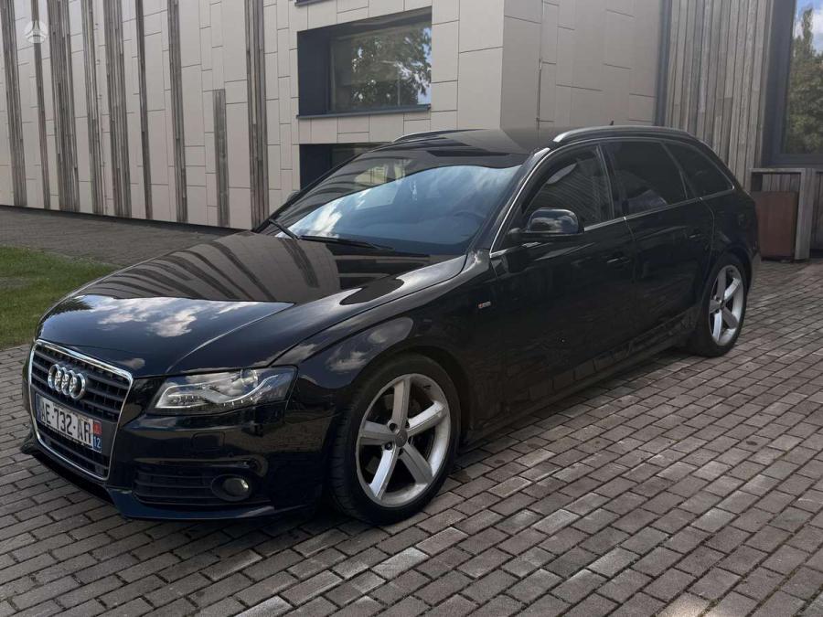 Black Audi A4 2009 in Taurage, with an engine capacity of 1.97 L and mileage of 267 thousand km for 5600 €, photo 3 on AUTOMOTO.COM.LV