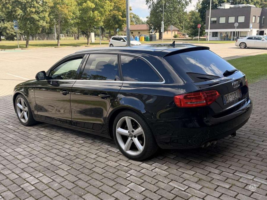 Black Audi A4 2009 in Taurage, with an engine capacity of 1.97 L and mileage of 267 thousand km for 5600 €, photo 4 on AUTOMOTO.COM.LV