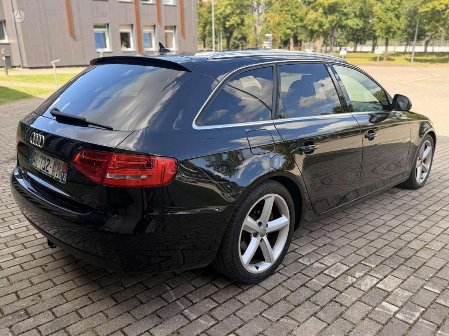 Black Audi A4 2009 in Taurage, with an engine capacity of 1.97 L and mileage of 267 thousand km for 5600 €, photo 5 on AUTOMOTO.COM.LV