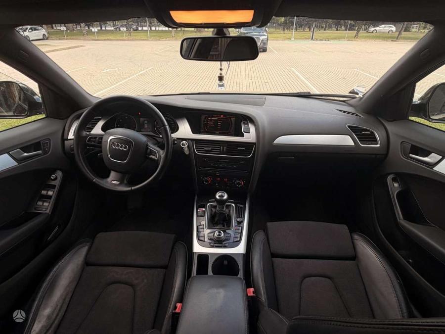 Black Audi A4 2009 in Taurage, with an engine capacity of 1.97 L and mileage of 267 thousand km for 5600 €, photo 7 on AUTOMOTO.COM.LV