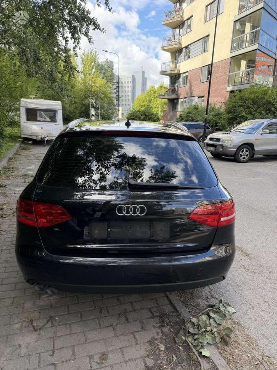 Melns Audi A4 2009 Viļņa, ar dzinēja tilpumu 1.97 L un nobraukumu 269 tūkst. km par 4900 €, foto 8 vietnē AUTOMOTO.COM.LV